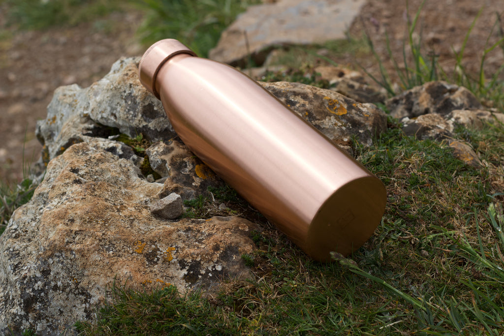 Copper Water bottle 24 Oz / 700 ml - Smooth – Kosdeg Online